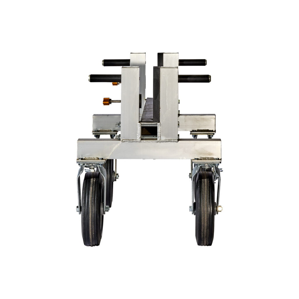 Aluminum Install Cart | Groves Glass & Stone