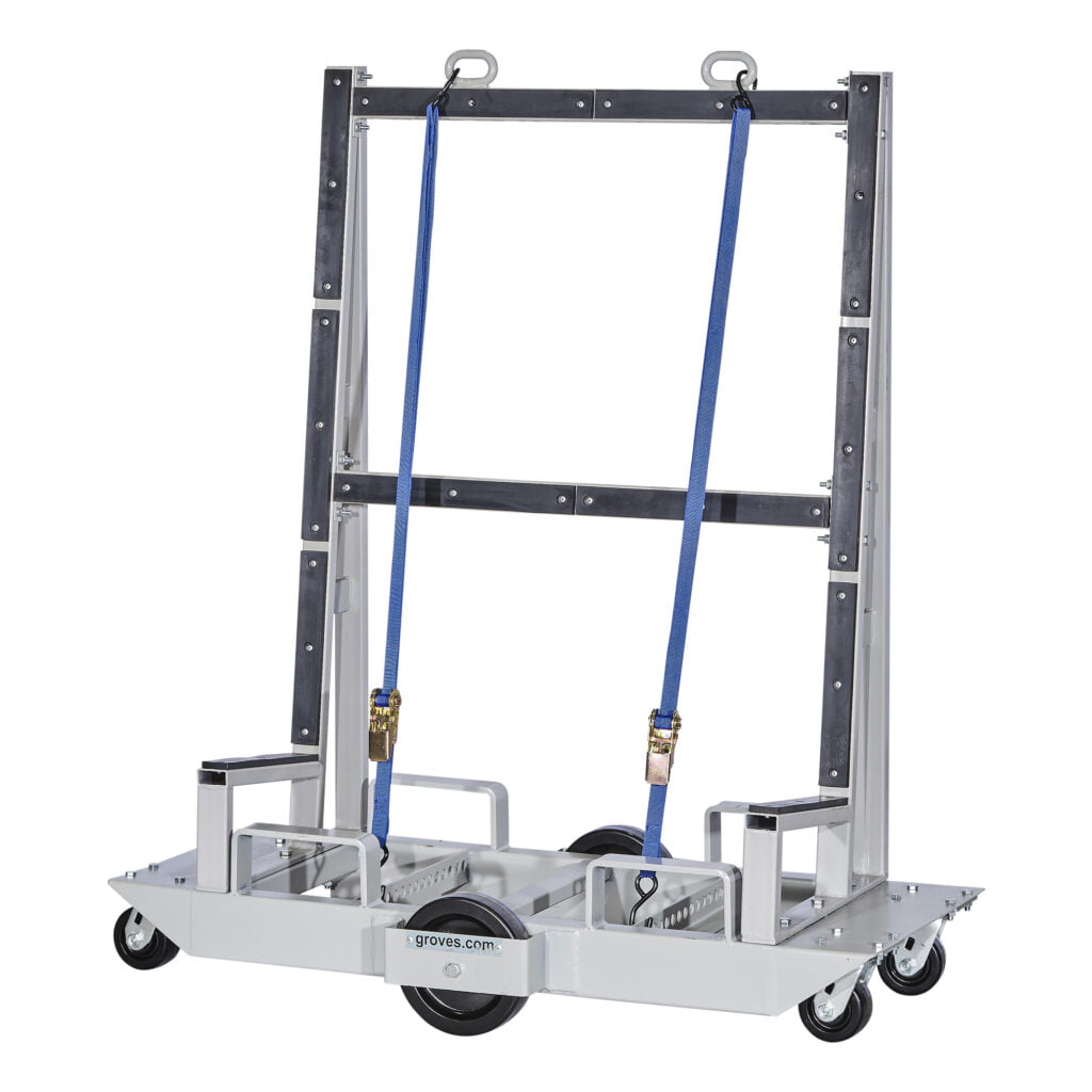 Six Wheeled Fabrication Carts | Groves Glass & Stone