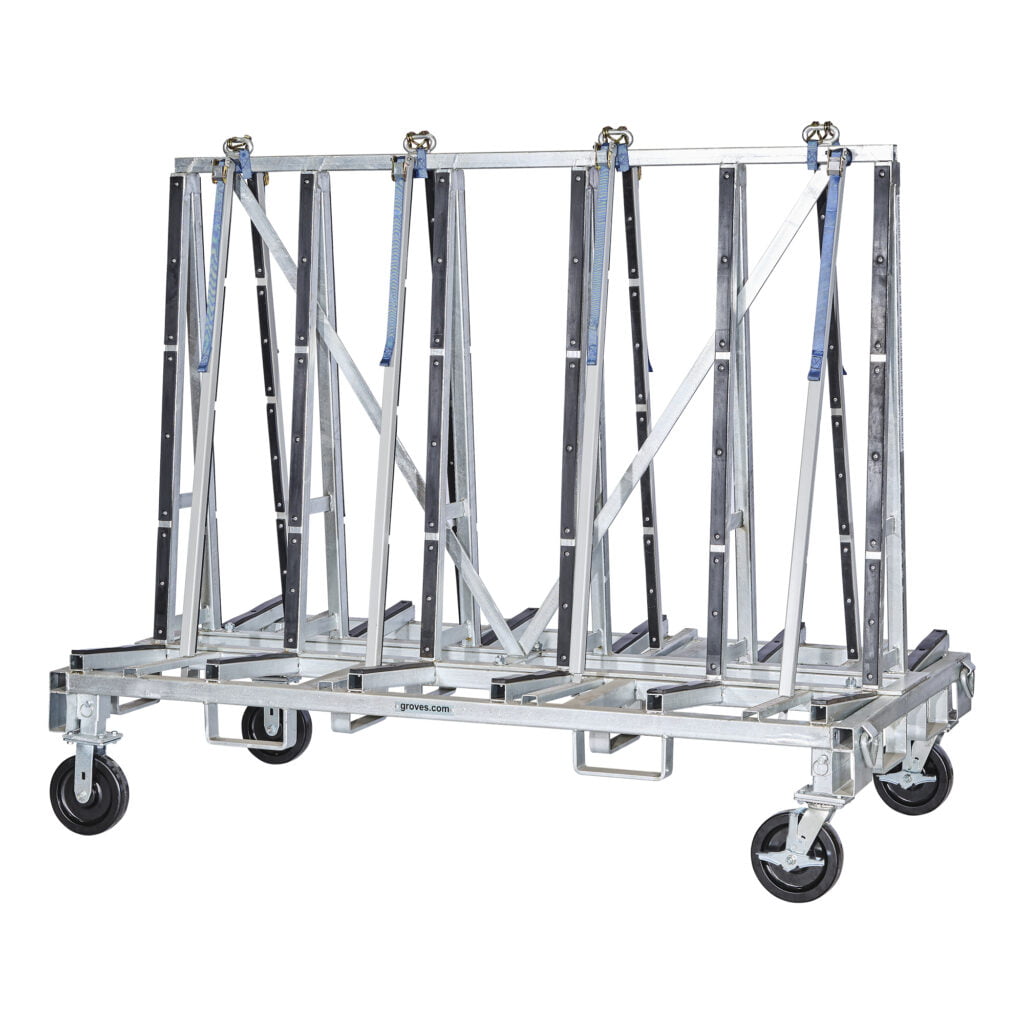 Heavy-Duty Transport Rack | Groves Glass & Stone