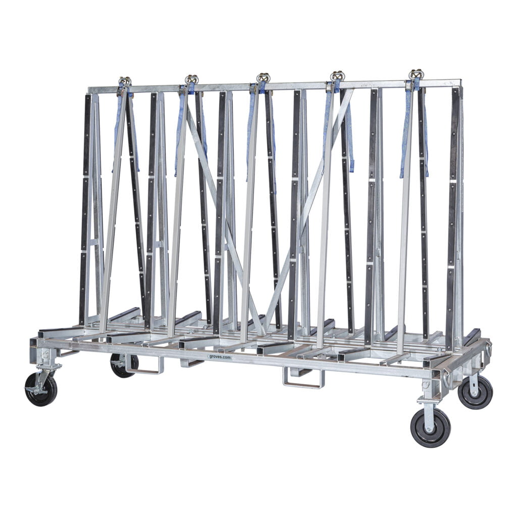 Heavy-Duty Transport Rack | Groves Glass & Stone