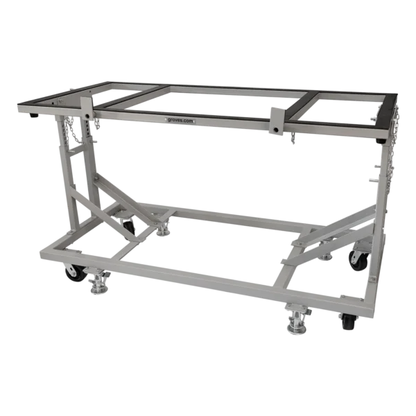 Tilt Table Cart | Groves Glass & Stone