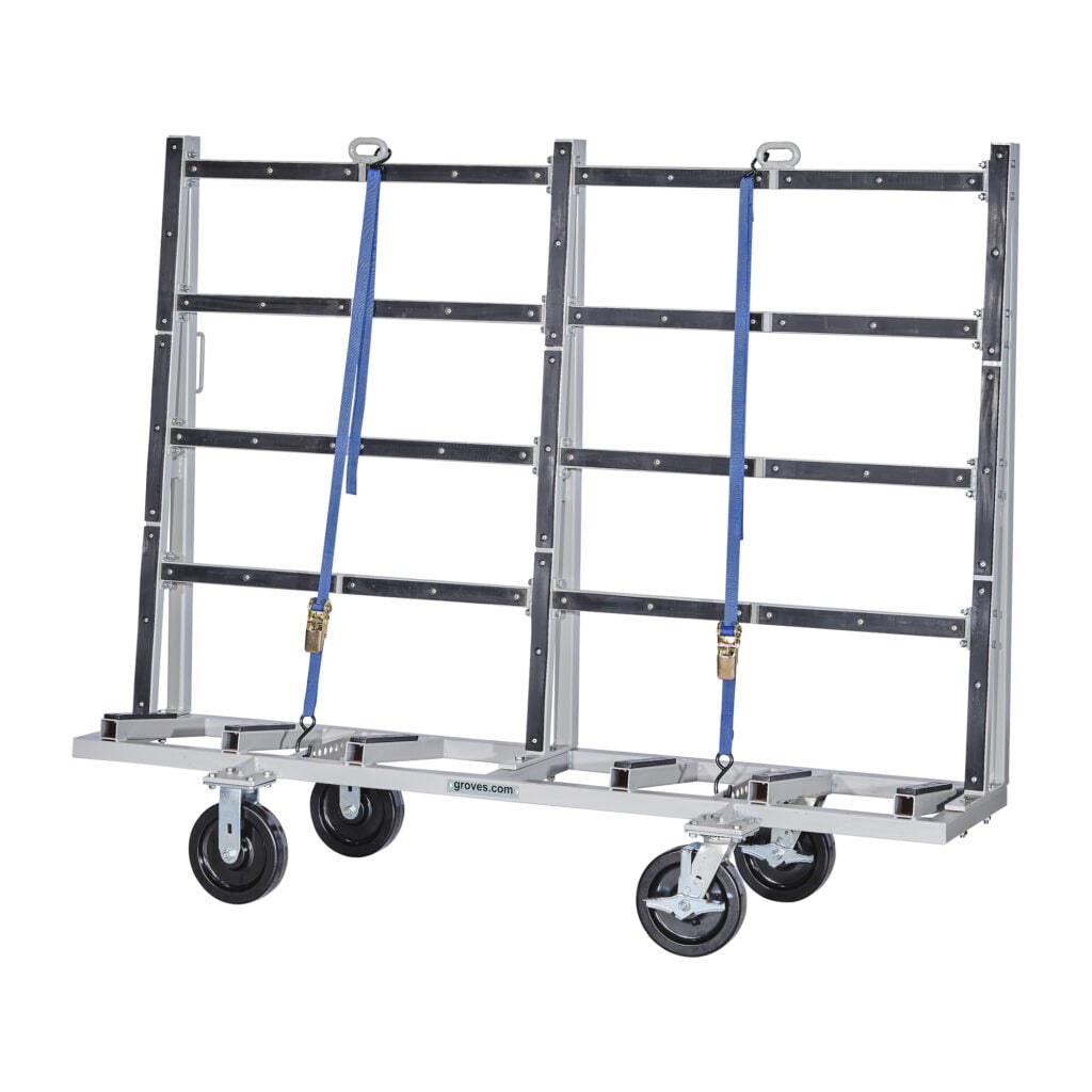 Single Sided Shop Carts | Groves Glass & Stone