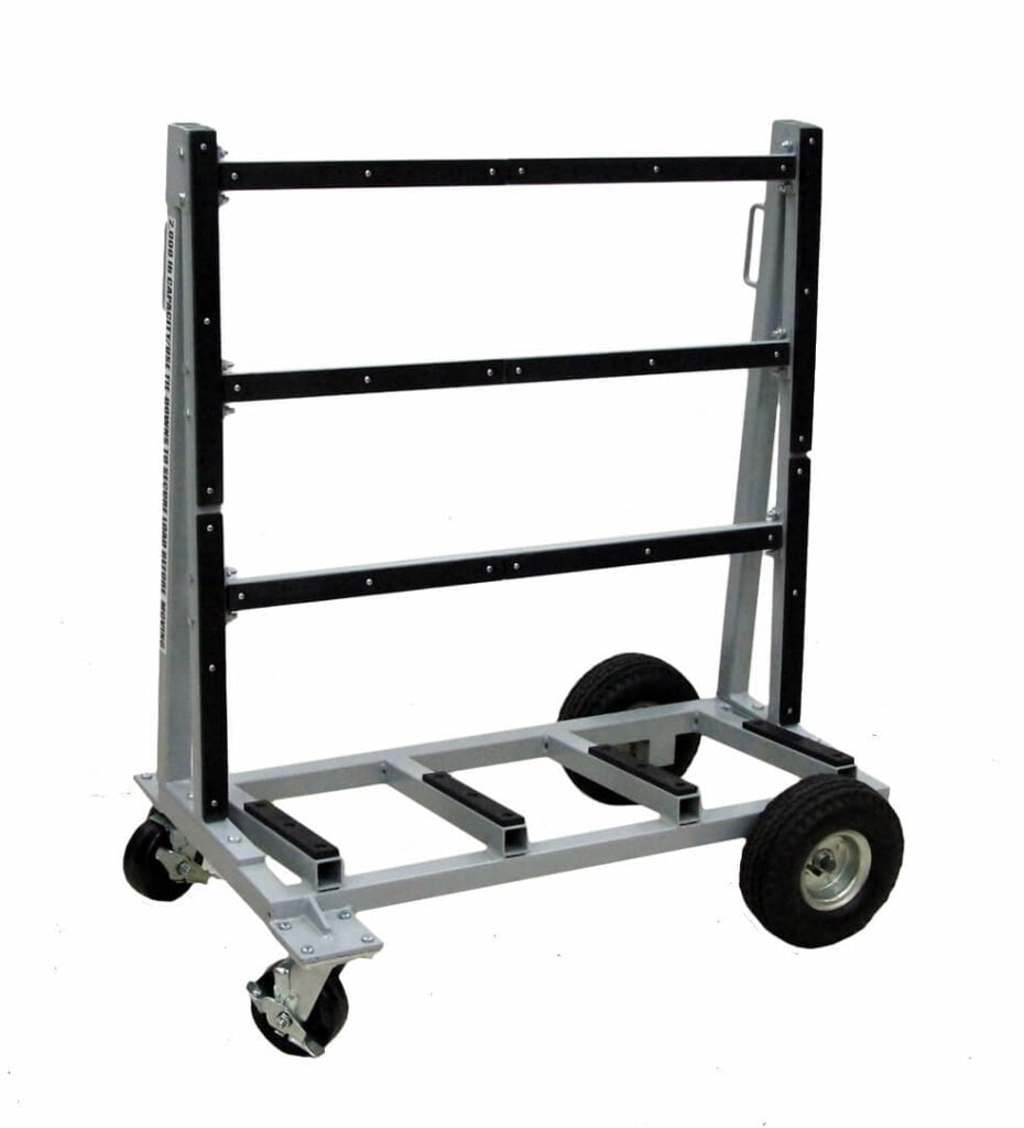 Single Sided Shop Carts | Groves Glass & Stone